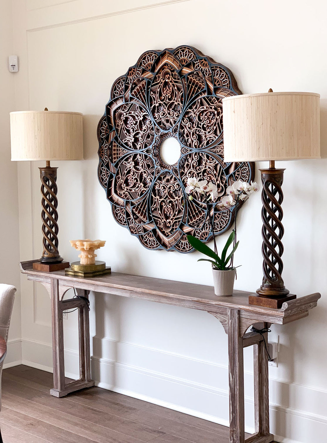 Demure | 48" Wood Wall Art Panel | Multilayered Decorative Panel – Art ...