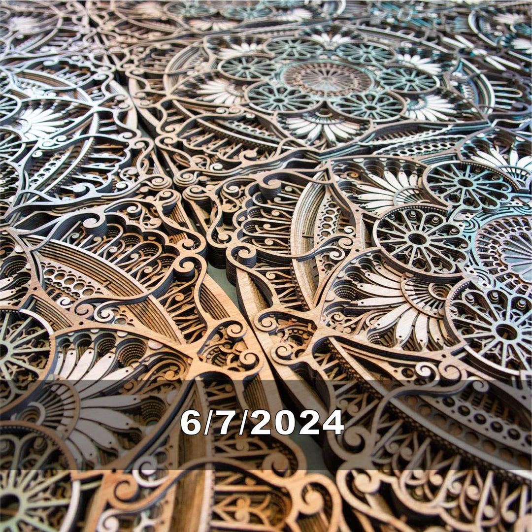 Captivating Delicate Wood Art Decor | Art by Philip Roberts