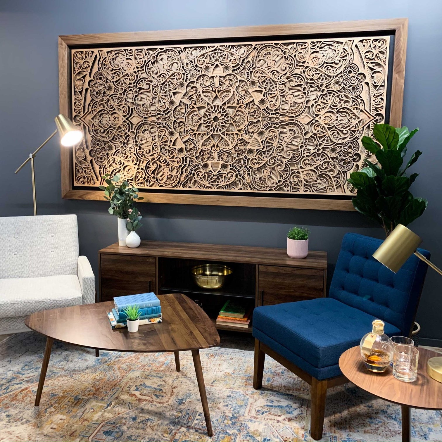 Alleviation - Massive Wooden Wall Art – Art by Philip Roberts