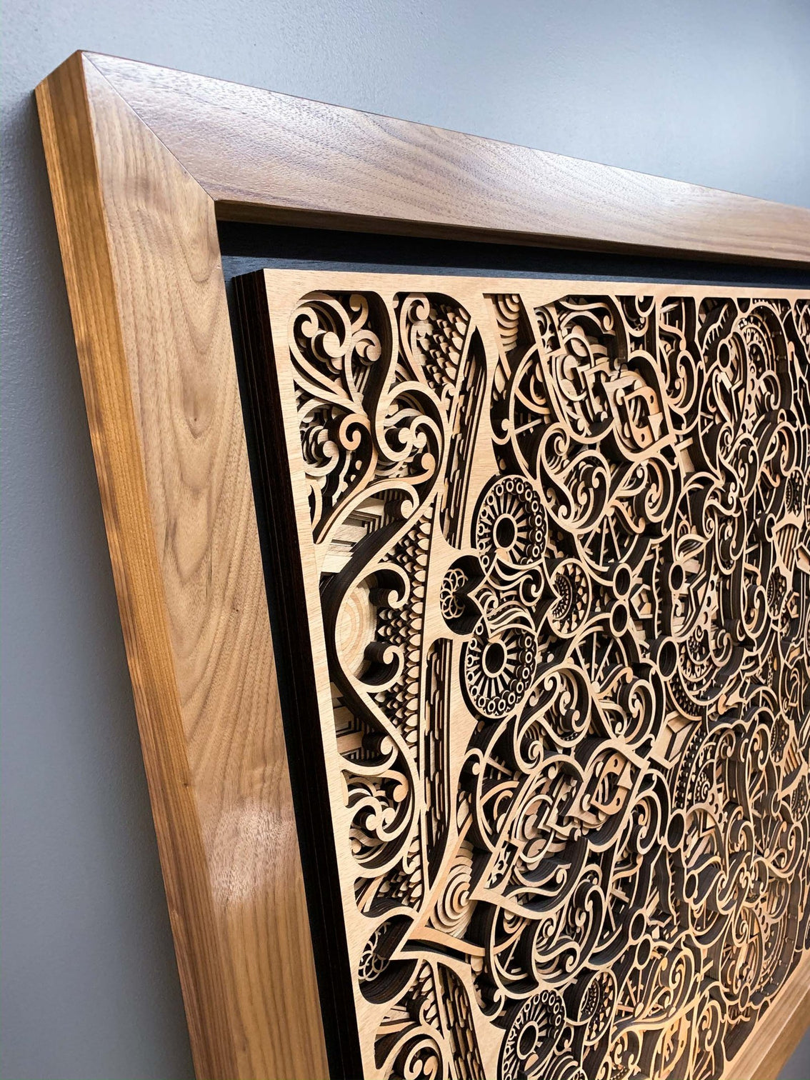 Alleviation - Massive Wooden Wall Art – Art by Philip Roberts