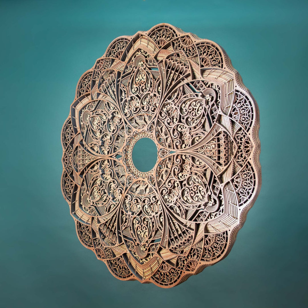 Demure | 48" Wood Wall Art Panel | Multilayered Decorative Panel – Art ...