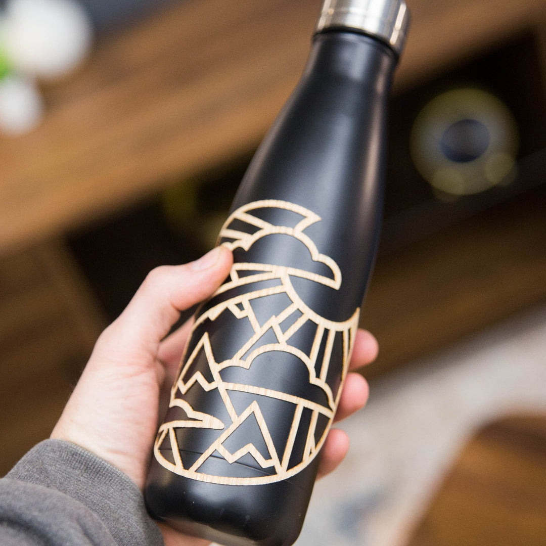 Wooden Stickers 5" | Real Wood | Durable – Art by Philip Roberts