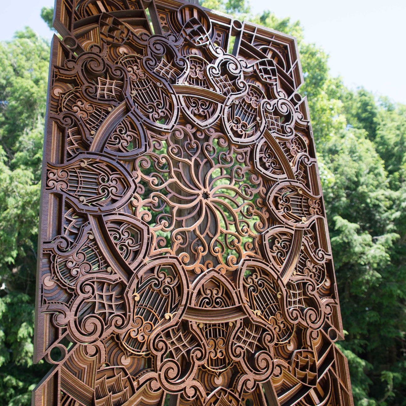 Stradivar (4ft Wide) Wooden Wall Art – Art by Philip Roberts